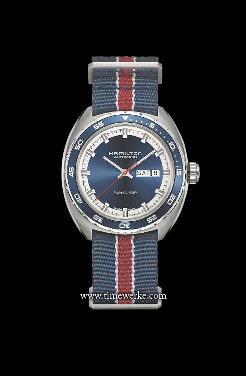 Hamilton Pan Europ 2014 edition: Calibre H-30 Day-Date | TIMEWERKE